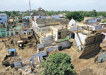 Harsud town in MP which was submerged by the Narmada dam